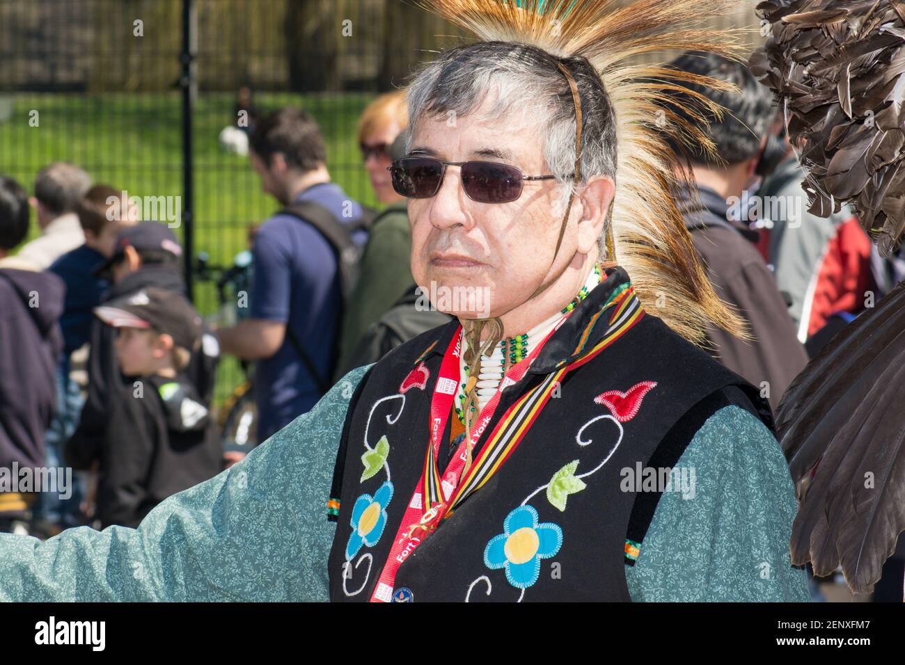 Portrait of First Nations Storyteller Garry Sault, Toronto, Canada ...