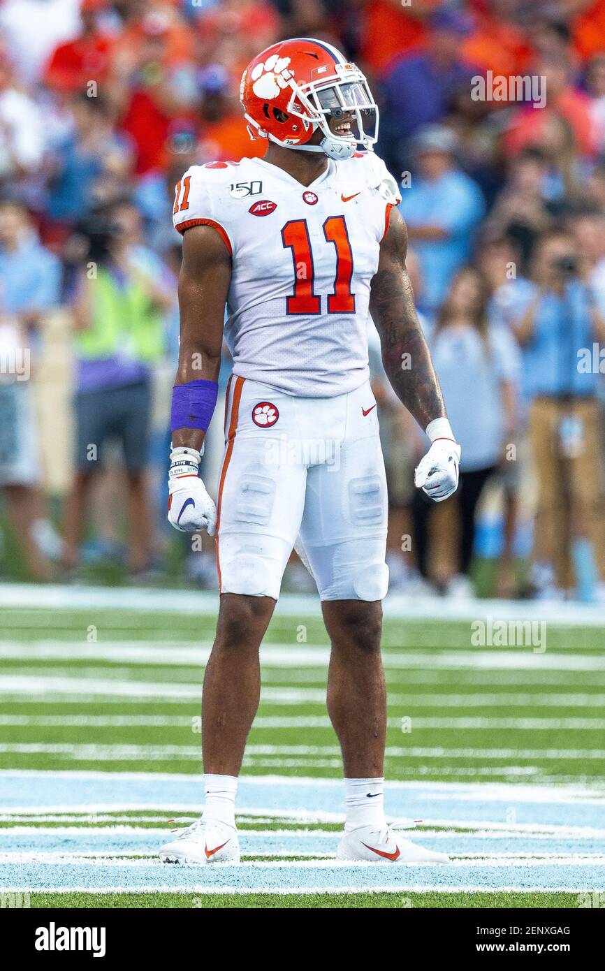 September 28, 2019: Clemson Tigers linebacker Isaiah Simmons (11 ...