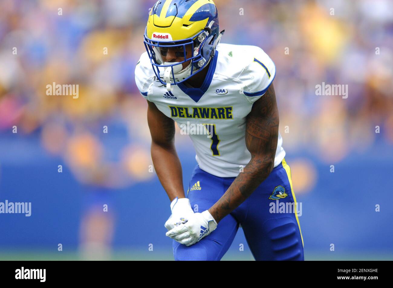 September 28th, 2019: Thyrick Pitts #1 during the Pitt Panthers vs ...