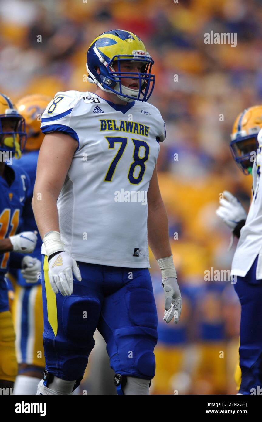 September 28th, 2019: M.J. Kehoe #78 during the Pitt Panthers vs ...