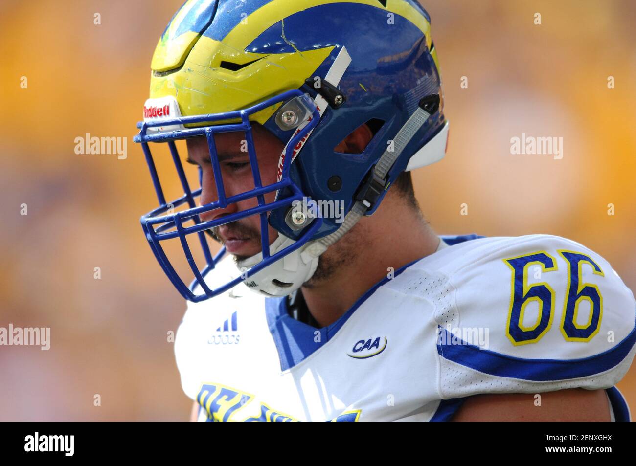 September 28th, 2019: Caleb Ashworth #66 during the Pitt Panthers vs ...