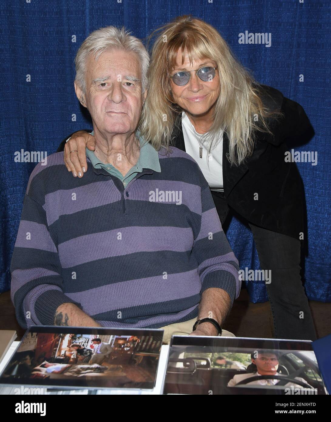 (L-R) Lyman Ward and Cindy Pickett at NostalgiaCon - Day 1 held at the Anaheim Convention Center ...