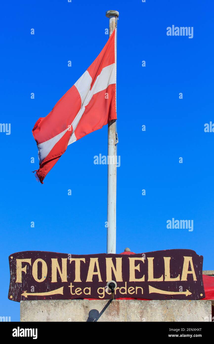 Signpost of the Fontanella Tea Garden in Mdina, Malta Stock Photo - Alamy