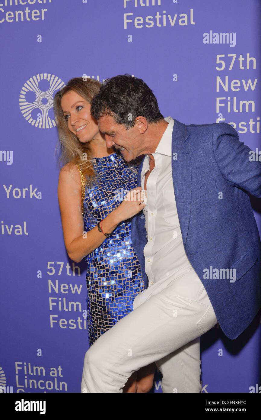 Nicole Kimpel and actor Antonio Banderas attend the Pain And Glory ...