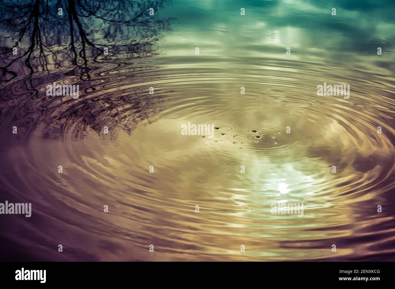 Reflection ripple hi-res stock photography and images - Alamy