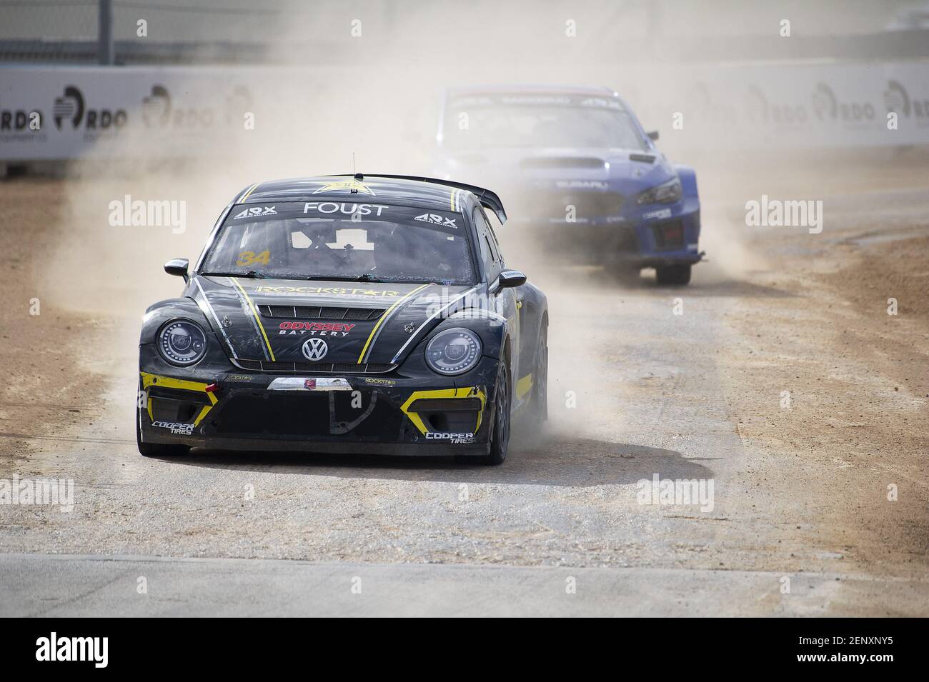 September 28, 2019: Tanner Foust #34 with team Andretti Rallycross ...