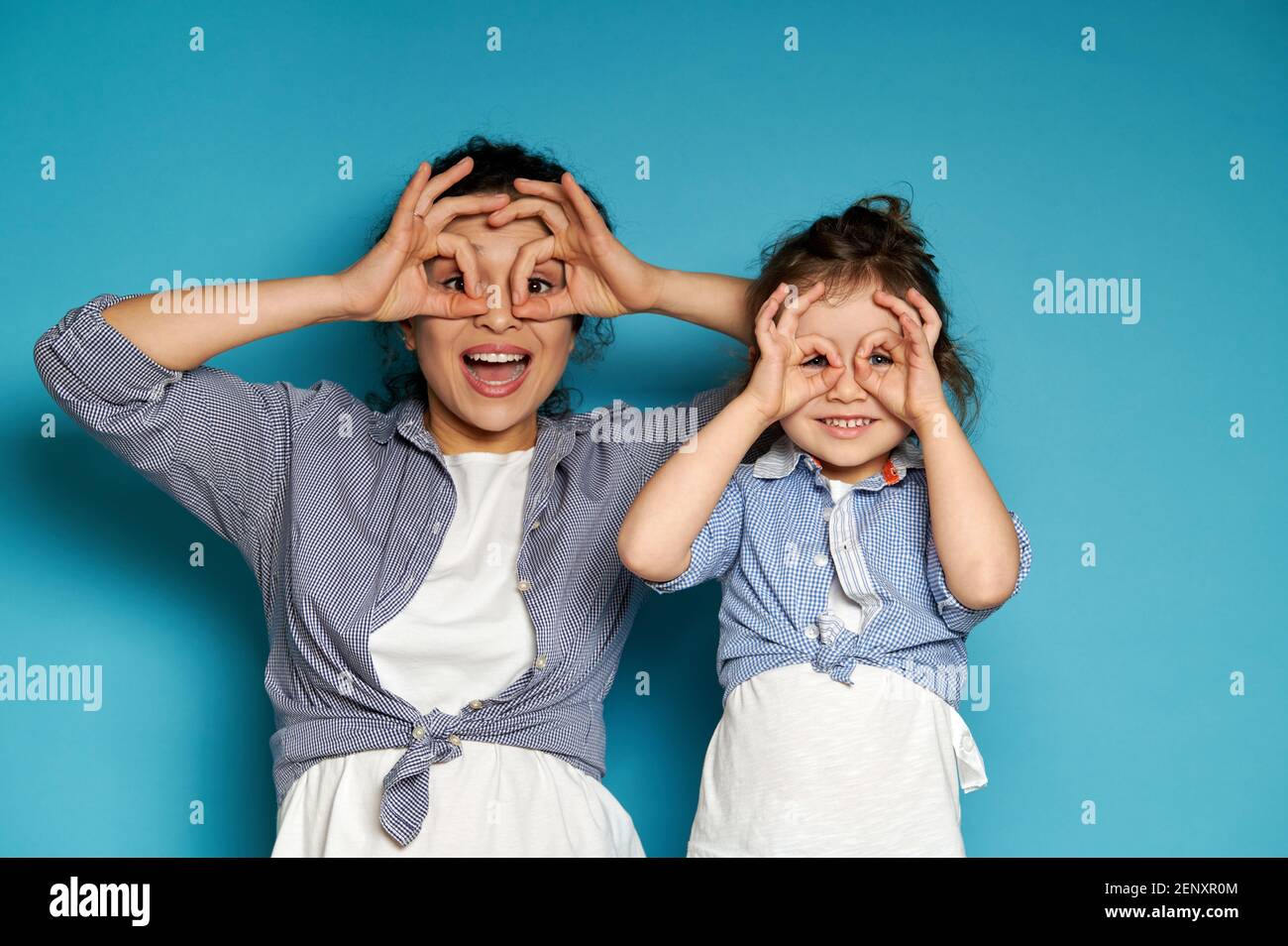 Child imitating parent hi-res stock photography and images - Alamy