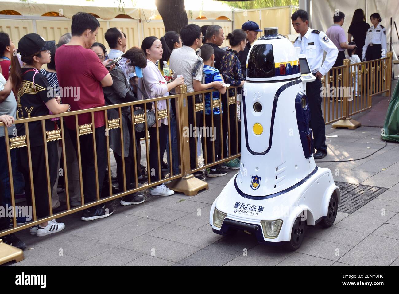 Beijing,CHINA-On September 29, 2019, in Tiananmen Square, Beijing, the ...