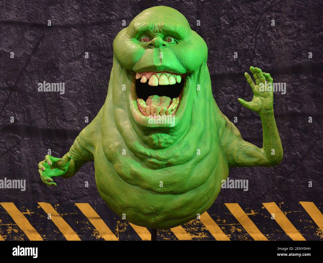 Slimer at NostalgiaCon - Day 2 held at the Anaheim Convention Center in ...