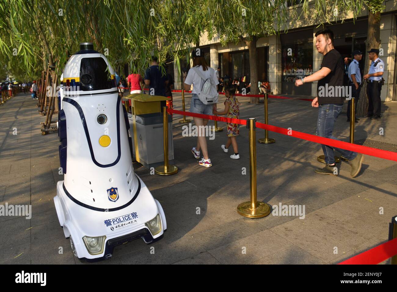 Beijing,CHINA-On September 29, 2019, in Tiananmen Square, Beijing, the ...
