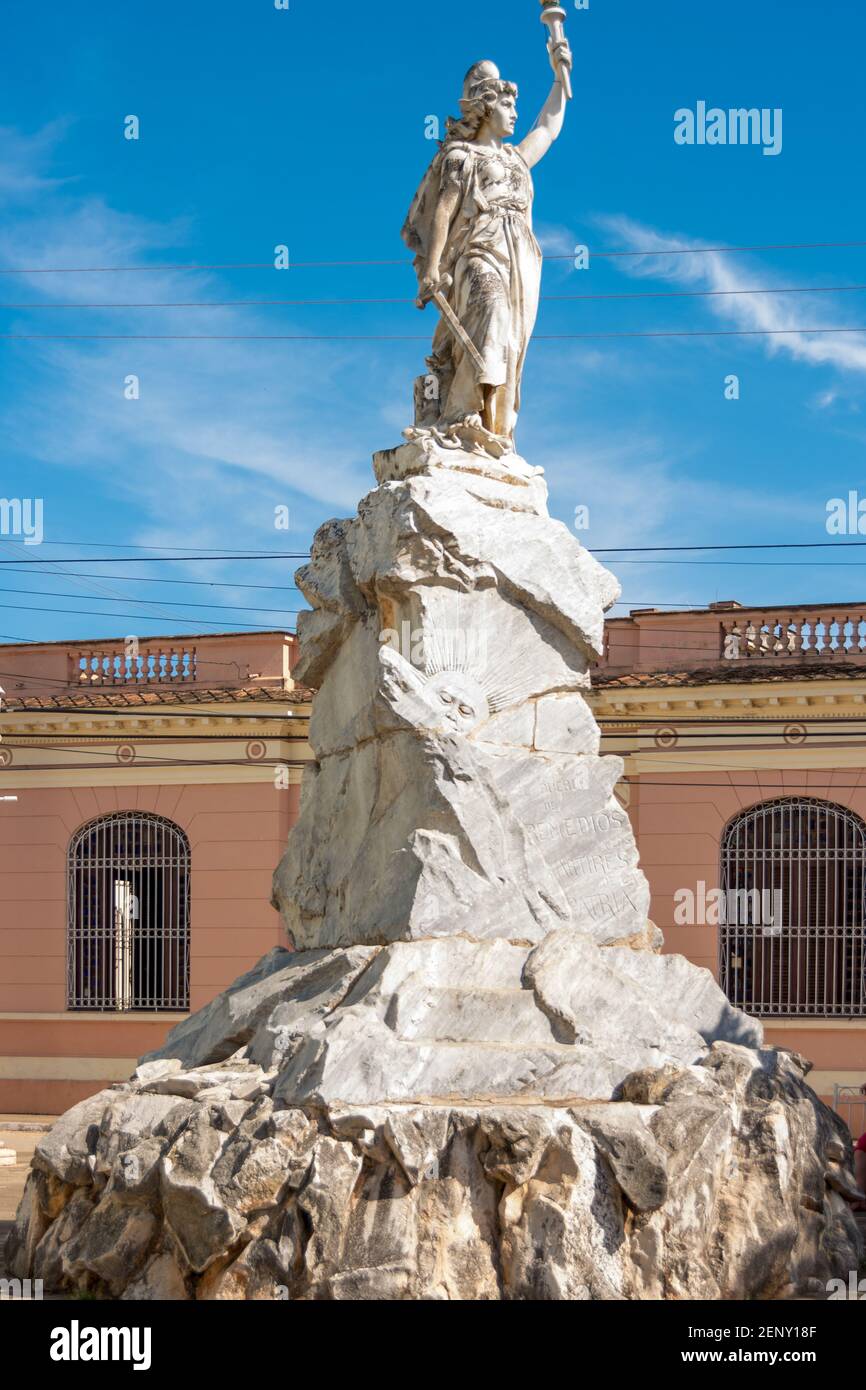 The Statue of Liberty or Lady Liberty of Remedios is a unique replica ...