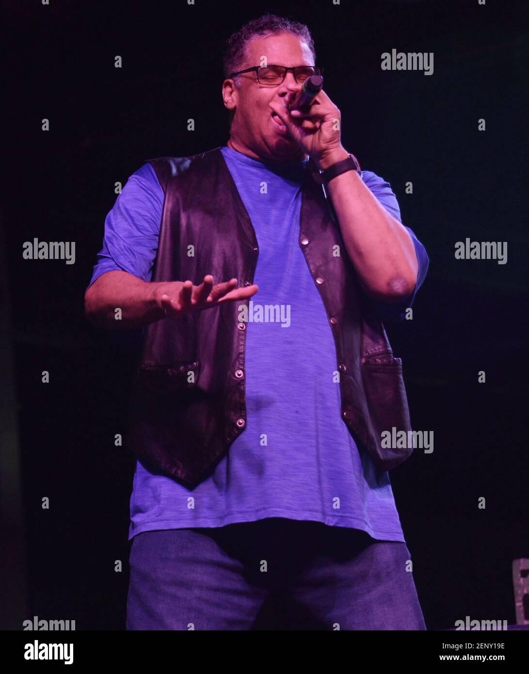 The Sugarhill Gang - Wonder Mike at NostalgiaCon - Day 2 held at the ...