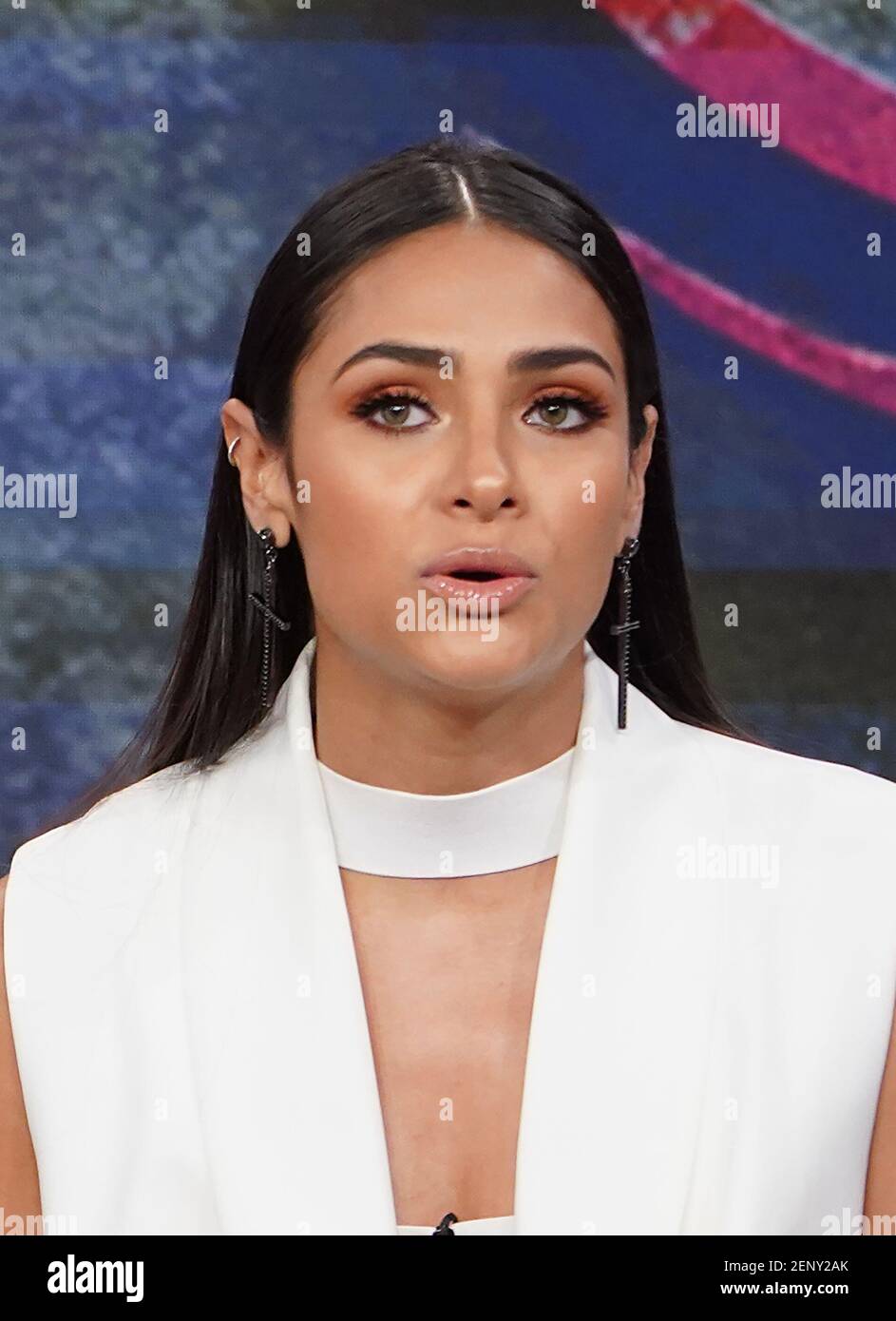 MIAMI, FL - SEPT 30: Actress Renata Notni is seen during "Despierta ...
