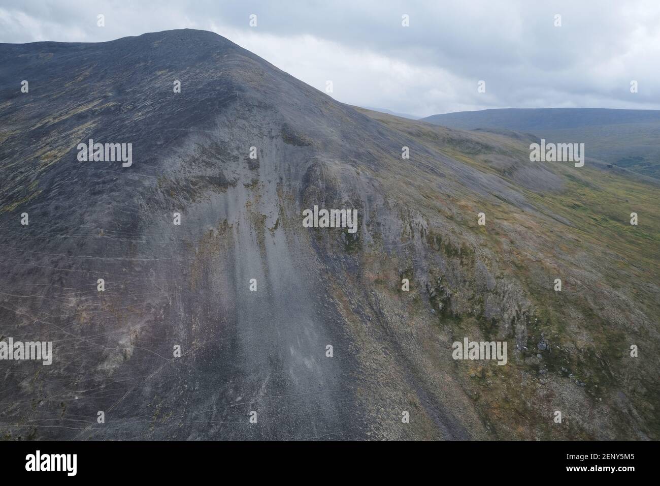 The landscape surrounding the site of Pebble Partnership's proposed ...