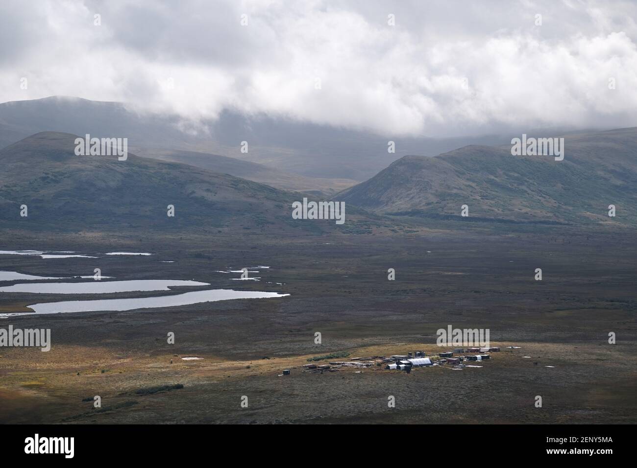 The Pebble Partnership exploration camp pictured on September 4, 2019 ...