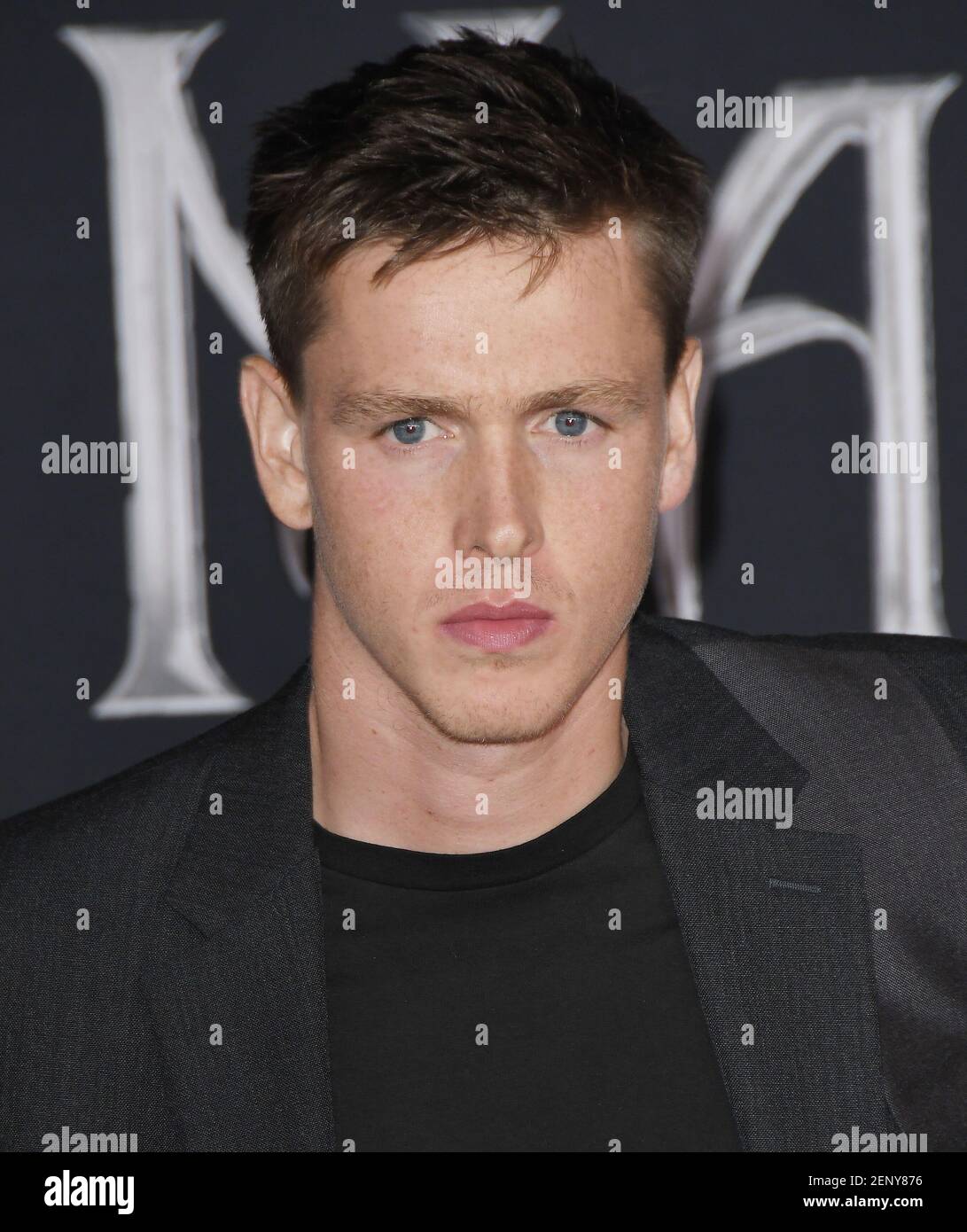 Harris Dickinson arrives at Disney’s MALEFICENT MISTRESS OF EVIL World ...