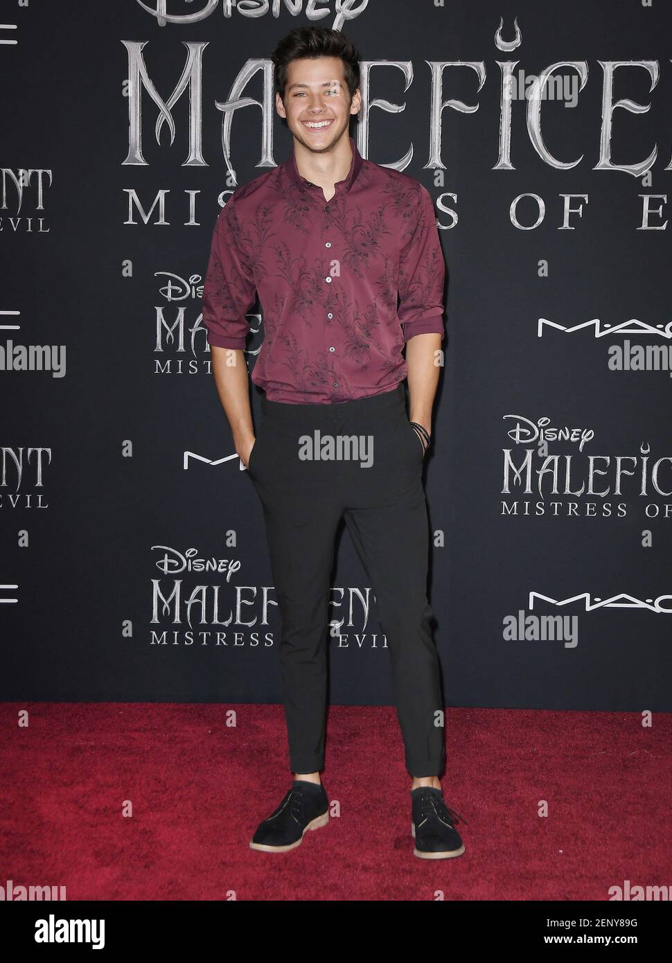Matt Cornett arrives at Disney’s MALEFICENT MISTRESS OF EVIL World ...