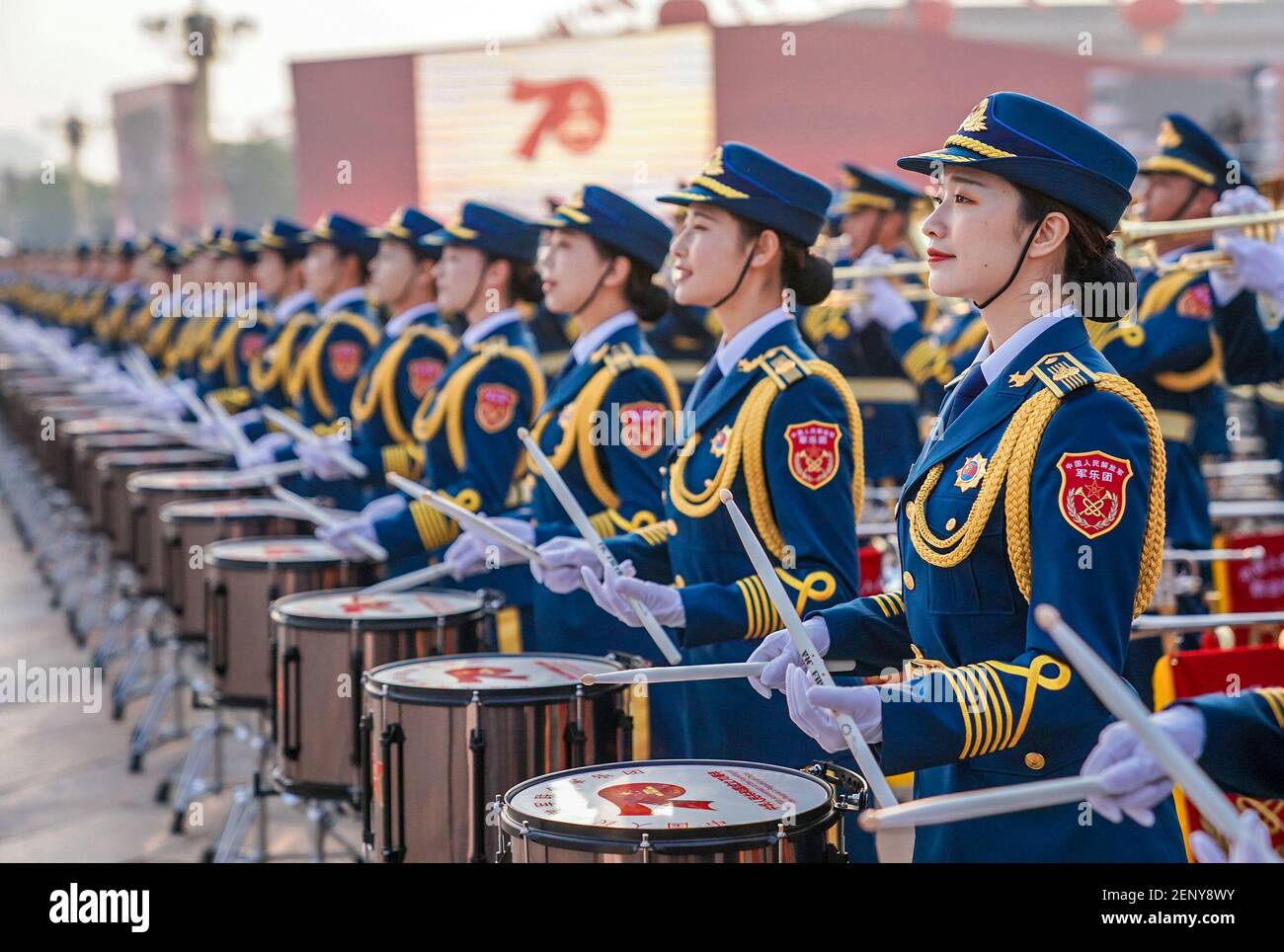 Over 1300 soldiers from different troops form the military band who ...