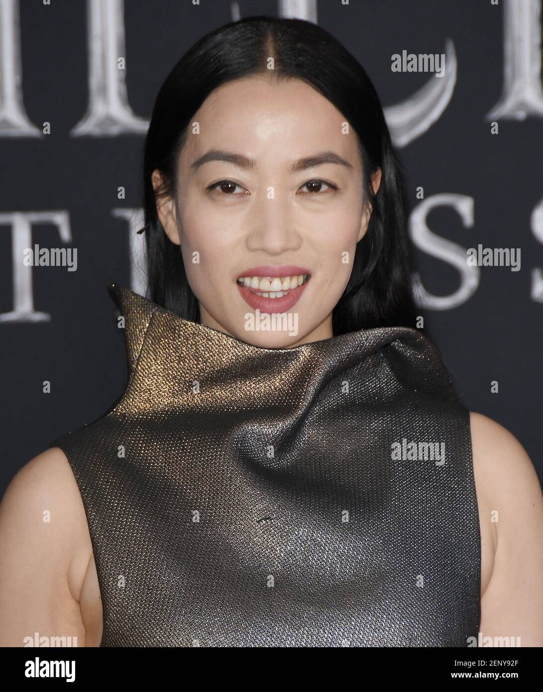 Yi Zhou arrives at Disney’s MALEFICENT MISTRESS OF EVIL World Premiere ...
