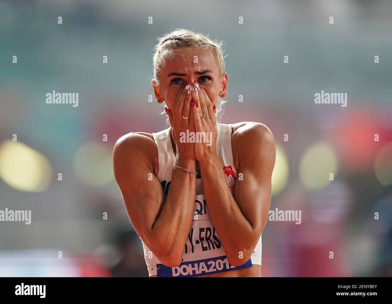 October 1, 2019: Justyna ÅšwiÄ™ty-Ersetic of Poland competing in the ...