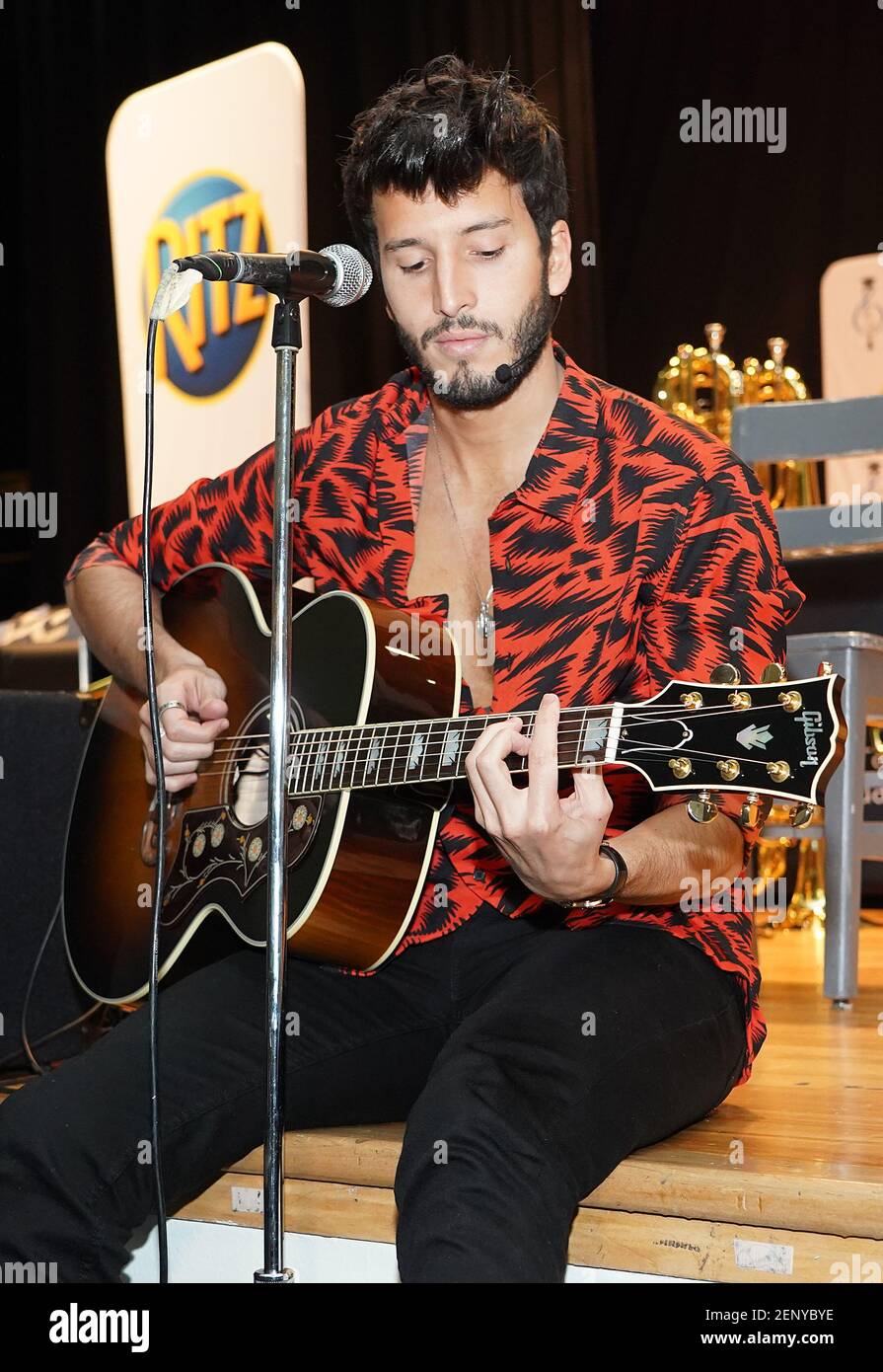 MIAMI, FL - OCT 1: Sebastian Yatra is seen during the Latin Grammy In ...
