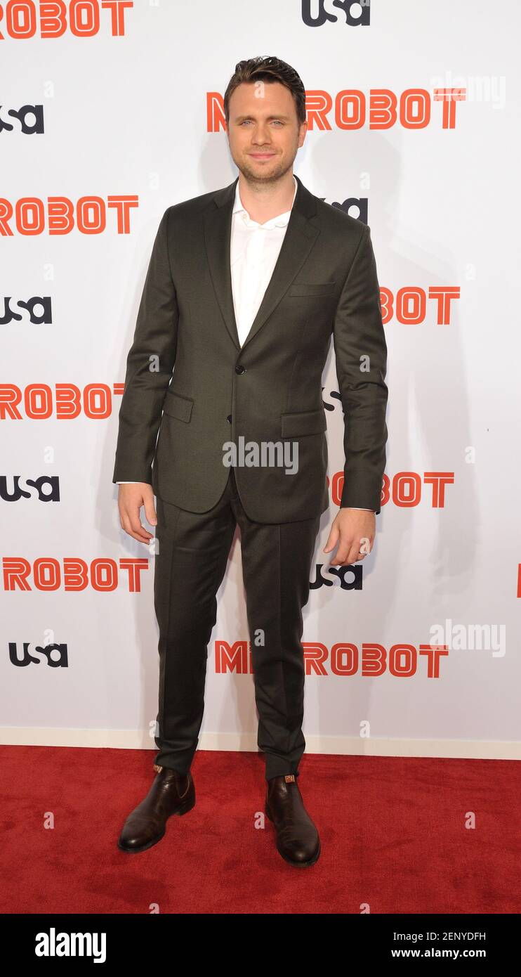 Actor Martin Wallstrom attends the sesaon four premiere of USA's Mr ...