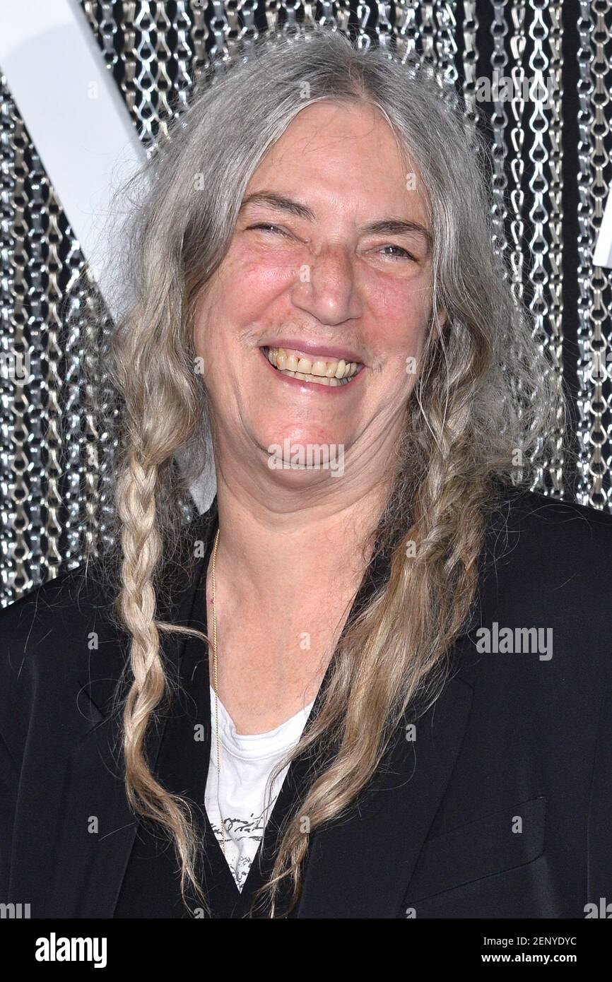Singer-songwriter Patti Smith attends "The King" New York Premiere at ...