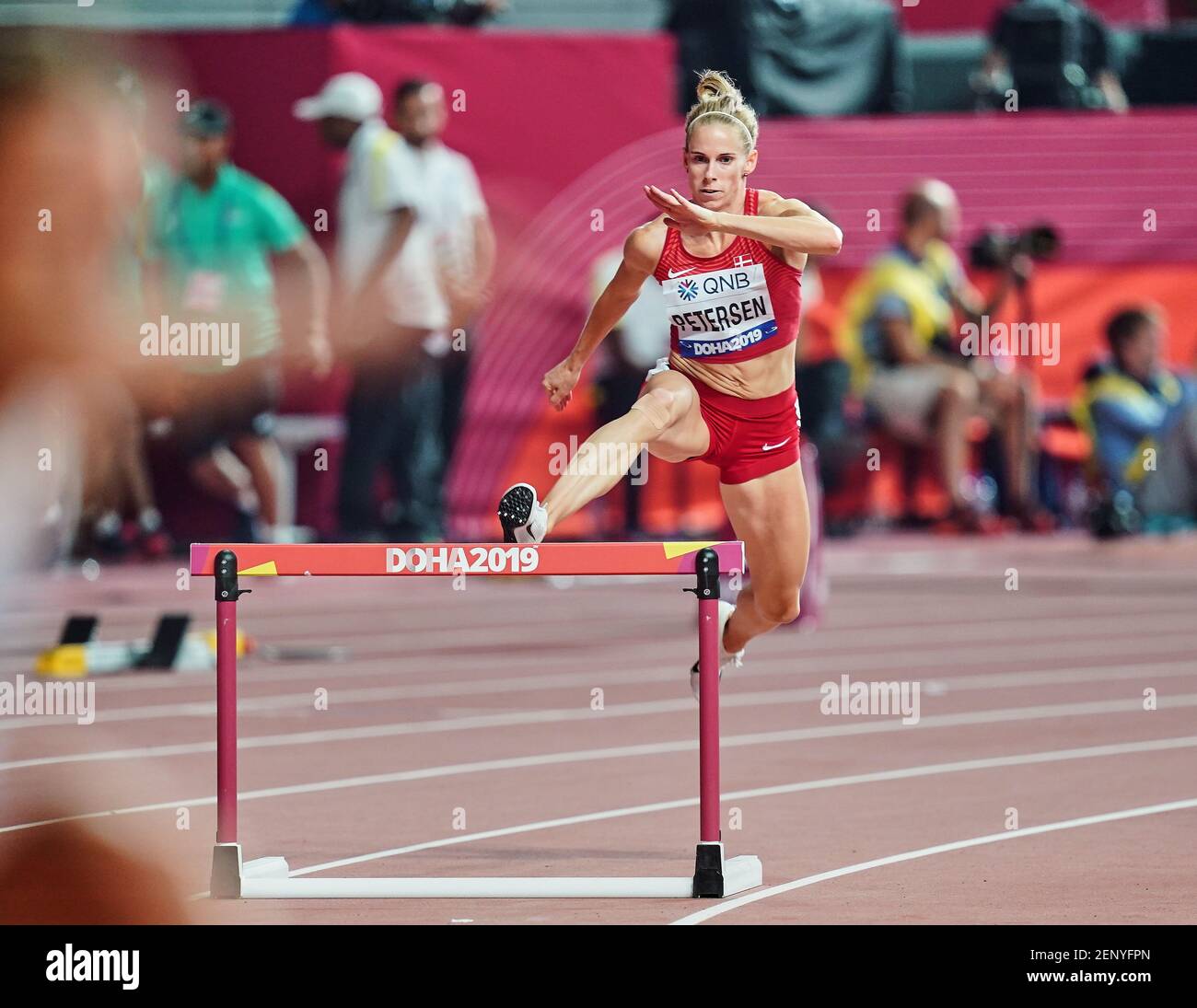 October 1, 2019: Sara Slott Petersen of Denmark competing in the 400 ...