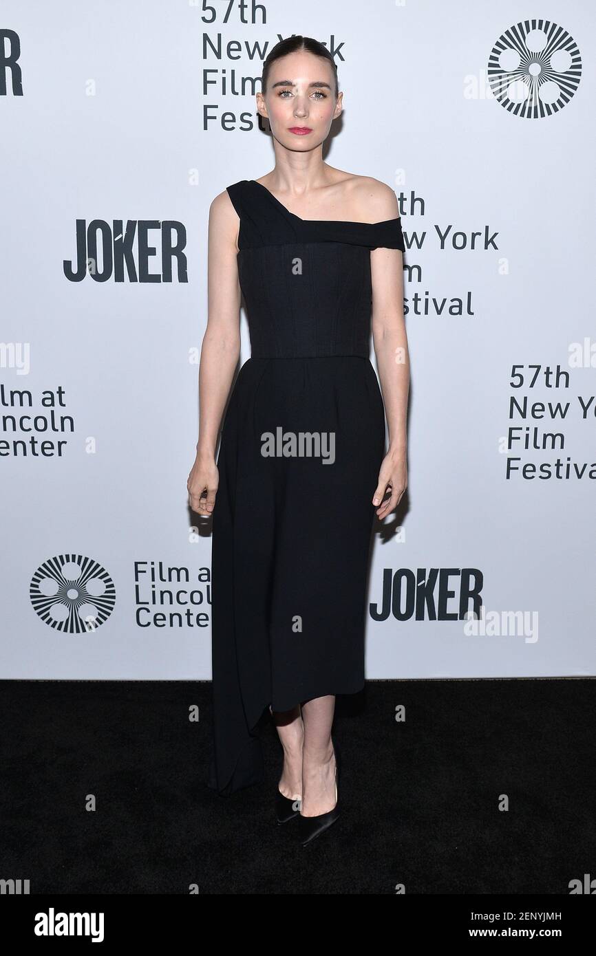Actress Rooney Mara attends the “Joker” Premiere at the 57th New York ...