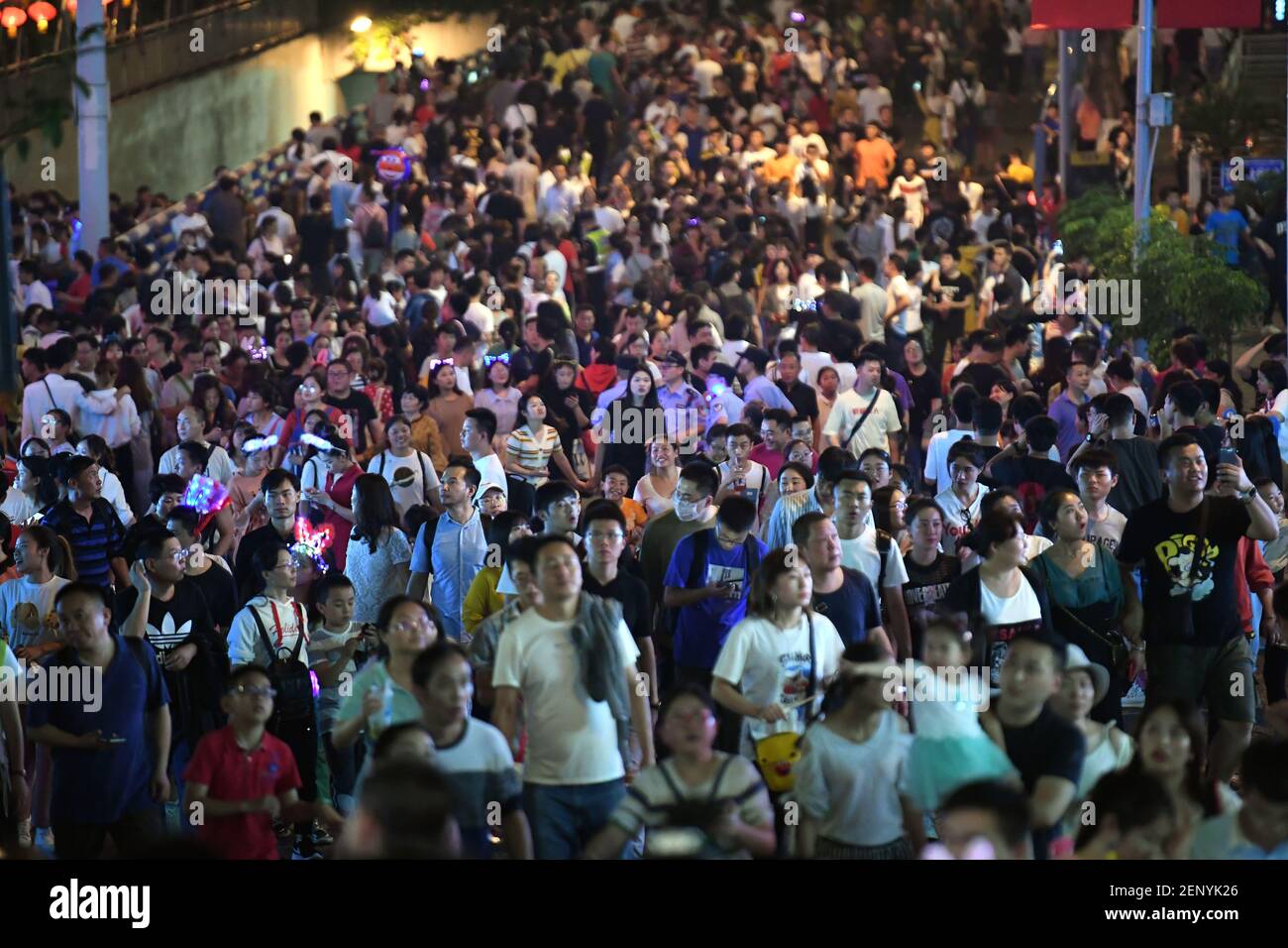 Millions of tourists from all over the country during the National Day ...