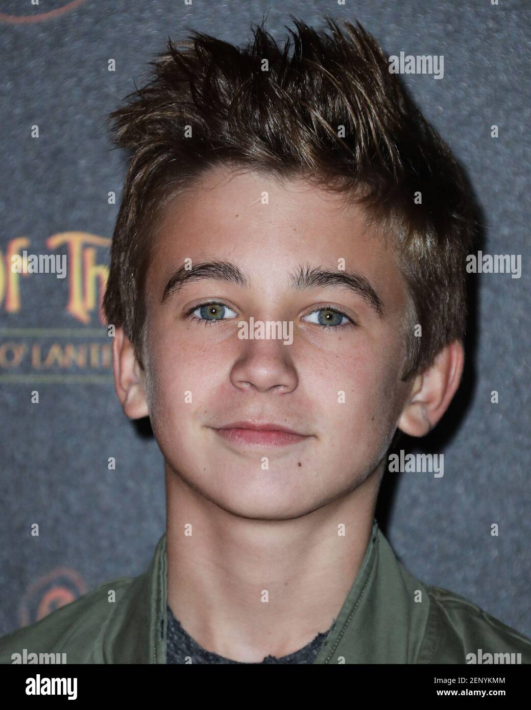 CALABASAS, LOS ANGELES, CALIFORNIA, USA - OCTOBER 02: Parker Bates ...