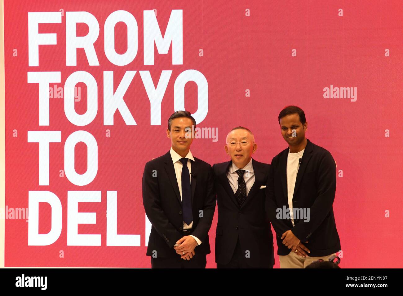 Tadashi Yanai, founder and president of Japanese retail giant Uniqlo ...