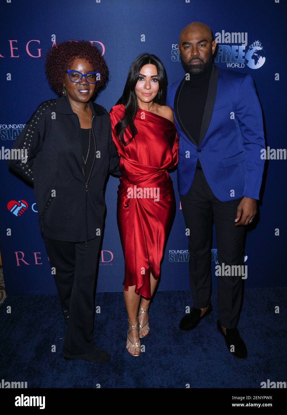 Valerie Nobel, Marisol Nichols and Dimitry Loiseau at Regard Cares ...