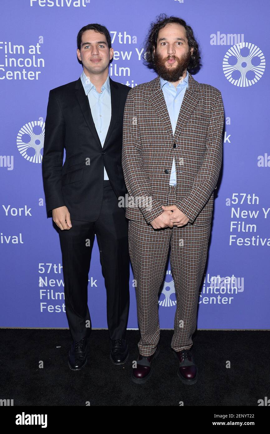 (L-R) Directors Benny Safdie and Josh Safdie attend the “Uncut Gemsr ...