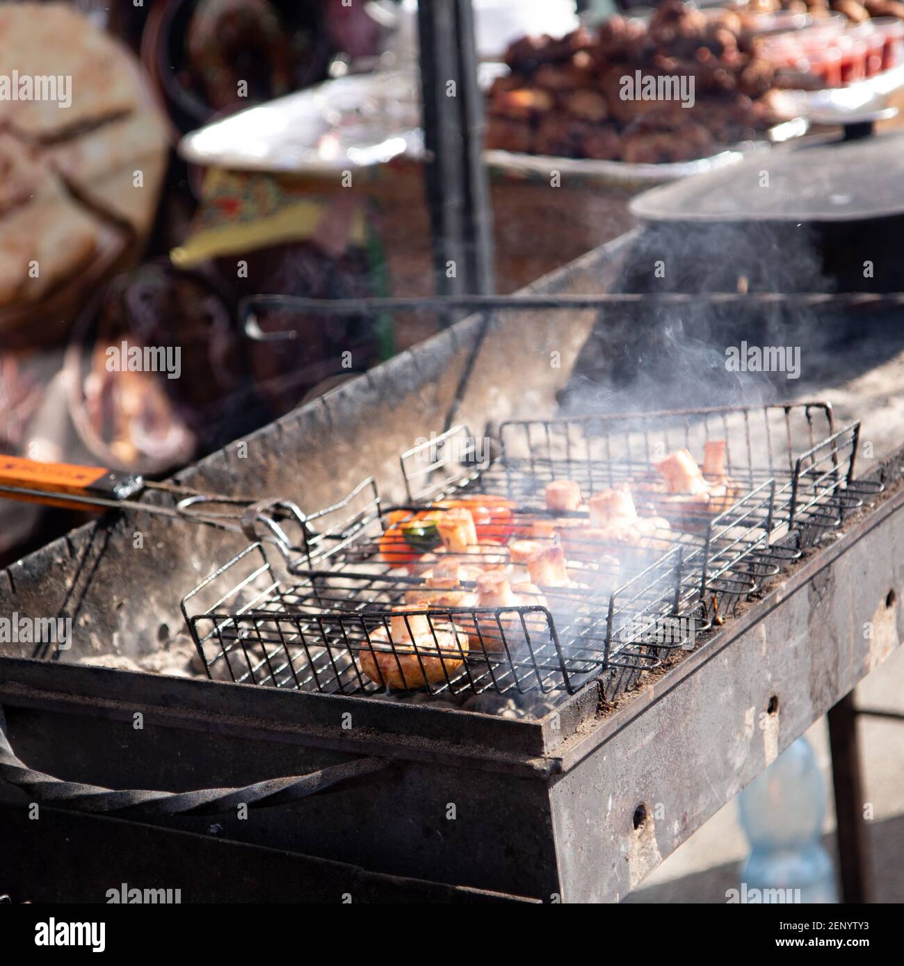 Grilling vegetables hi-res stock photography and images - Alamy