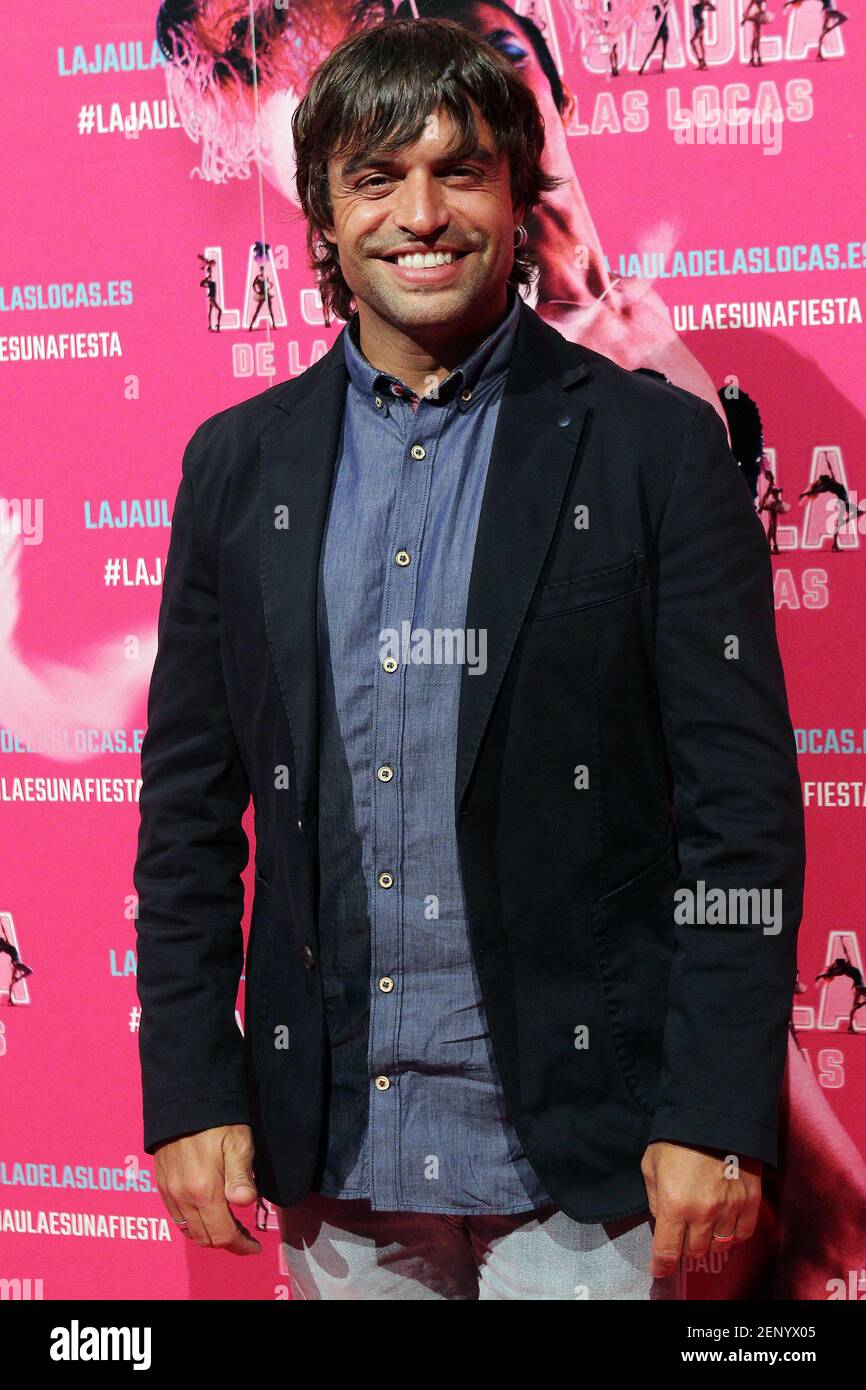 Manu Guix attends La Jaula de las Locas premiere at Teatro Rialto on ...