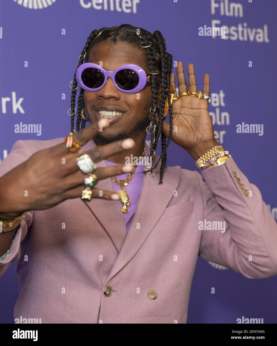 Trinidad James attends the Uncut Gems premiere during 57th New York ...