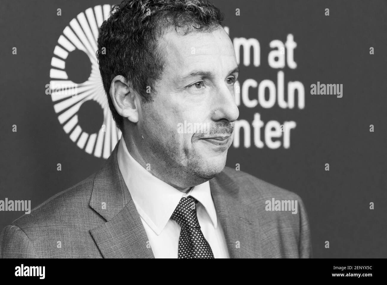 Adam Sandler attends the Uncut Gems premiere during 57th New York Film ...