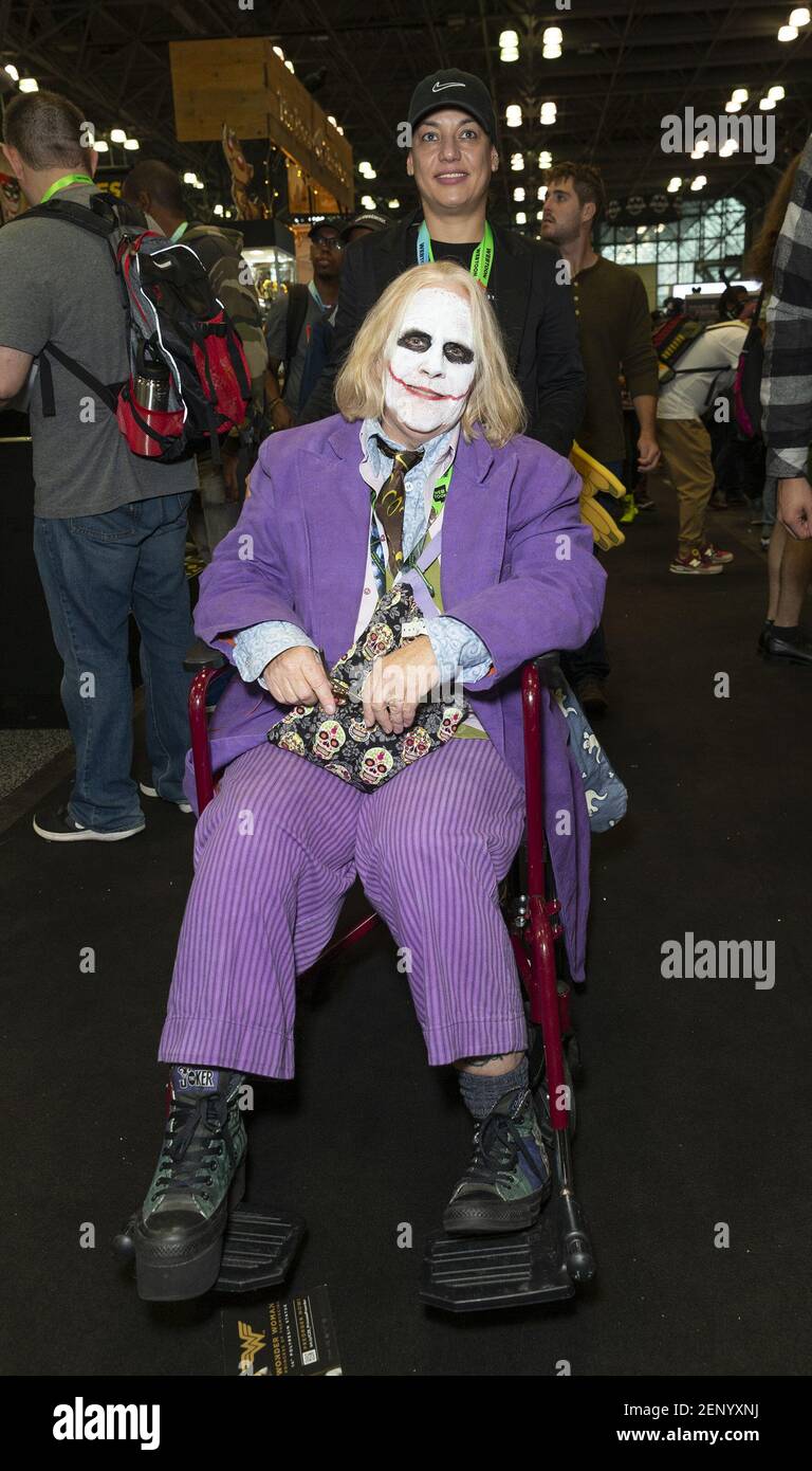 Cosplayer poses during New York Comic Con at Jacob Javits Center (Photo ...