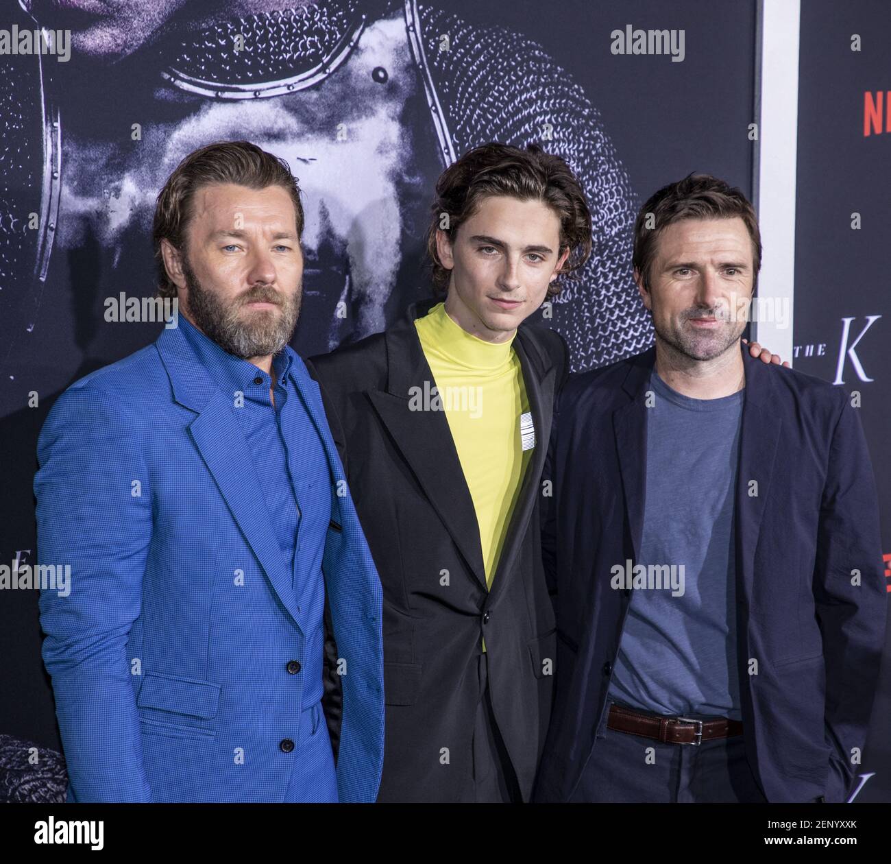 Joel Edgerton, Timothée Chalamet and David Michod attend the New York ...