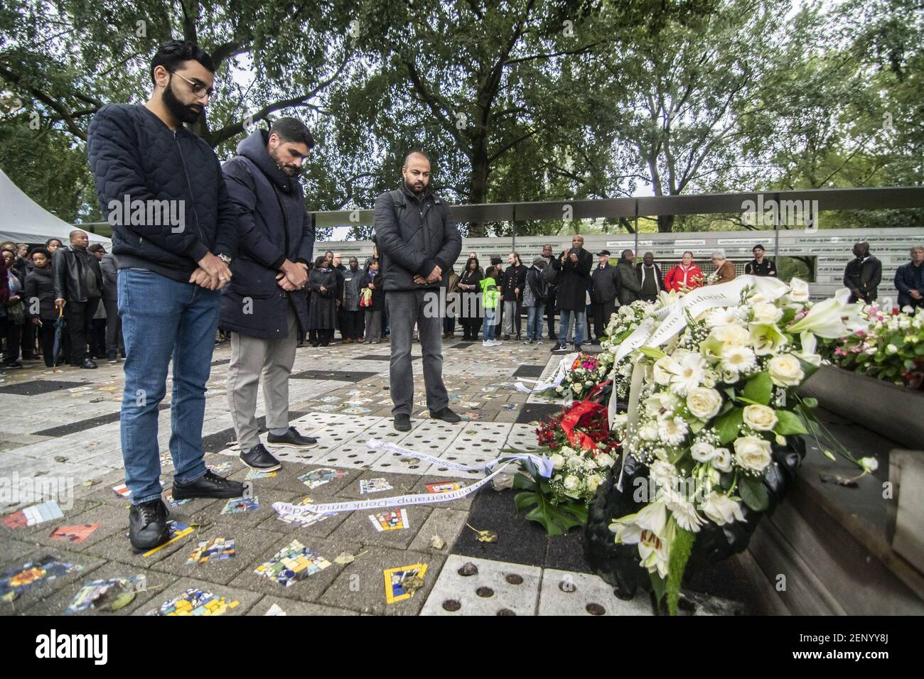 AMSTERDAM, 04-10-2019, Memorial for the disaster in 1994 when a cargo ...