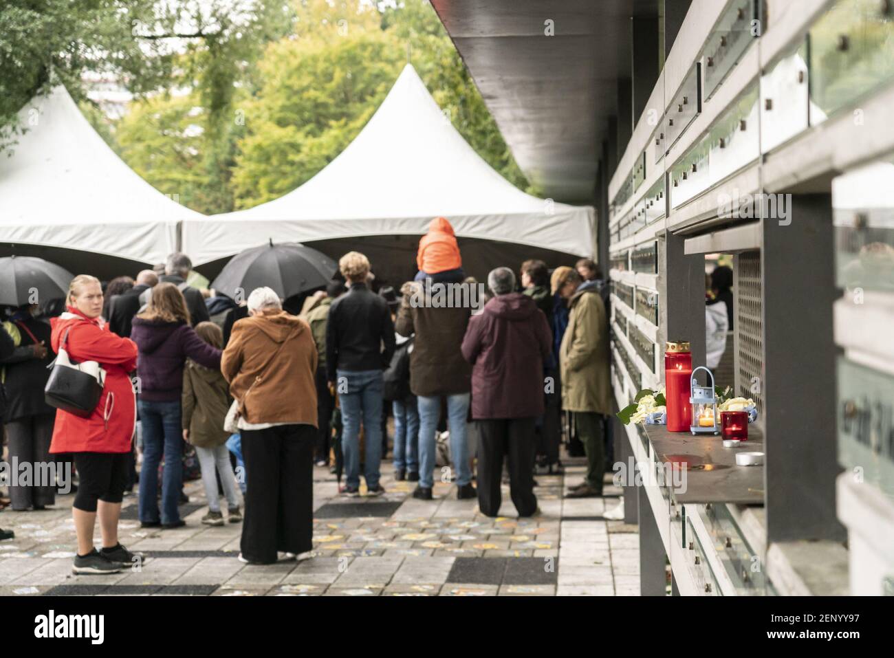AMSTERDAM, 04-10-2019, Memorial for the disaster in 1994 when a cargo ...