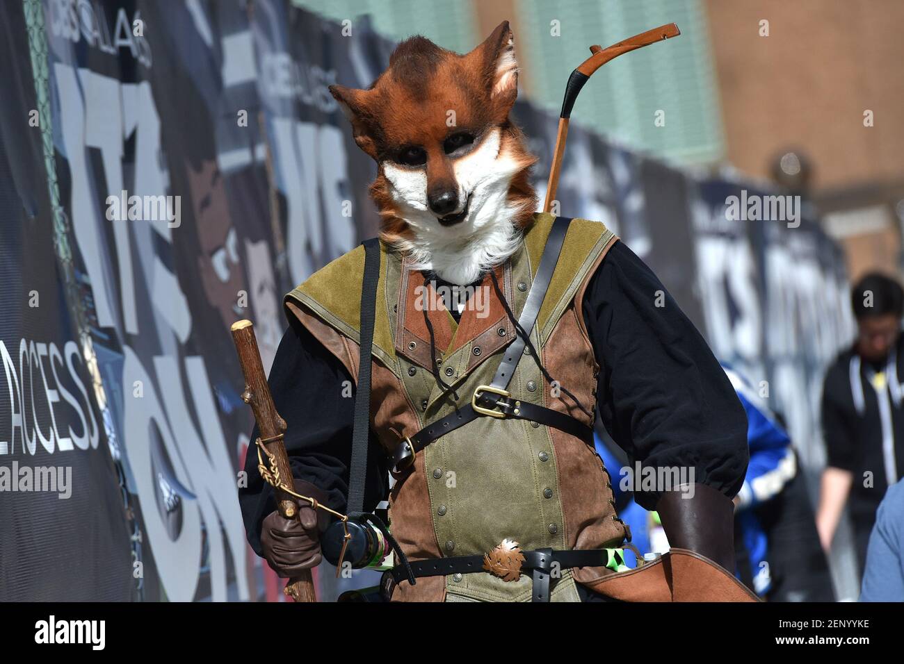 Attendees dress up in costume characters as they attend the 2019 New ...