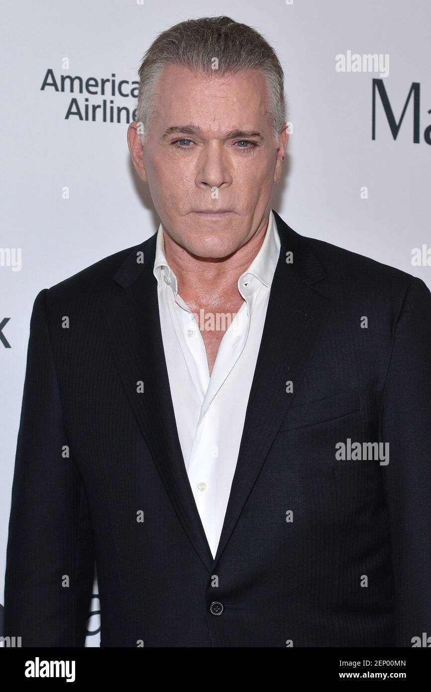 Ray Liotta attends the “Marriage Story” Premiere at Alice Tully Hall ...