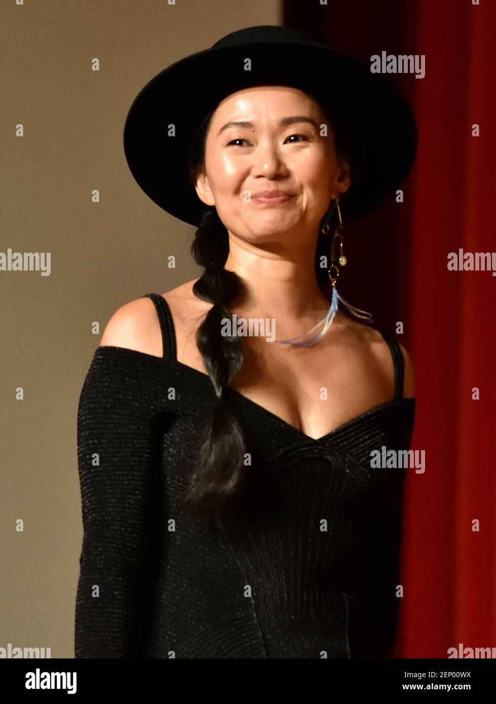 Actress Hong Chao participates in the Watchmen panel discussion at ...