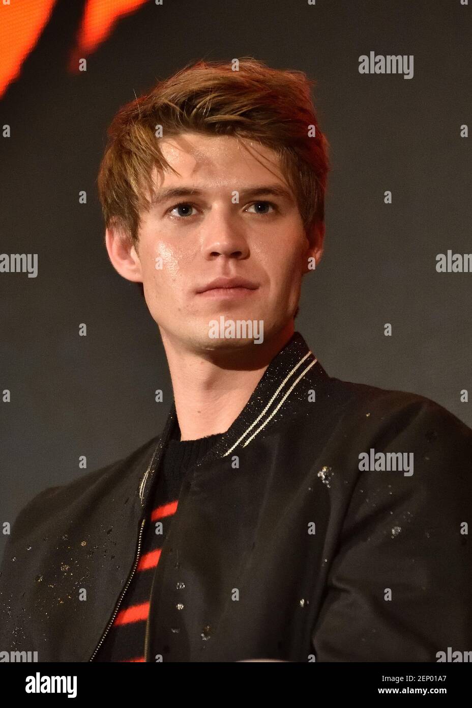 Actor Colin Ford participates in the Daybreak panel discussion at Comic ...