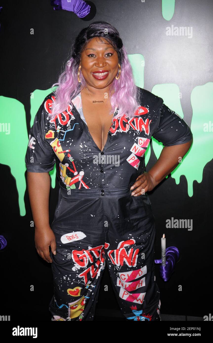 Kia Stevens attends the Huluween Celebration held at Huluween HQ in New ...