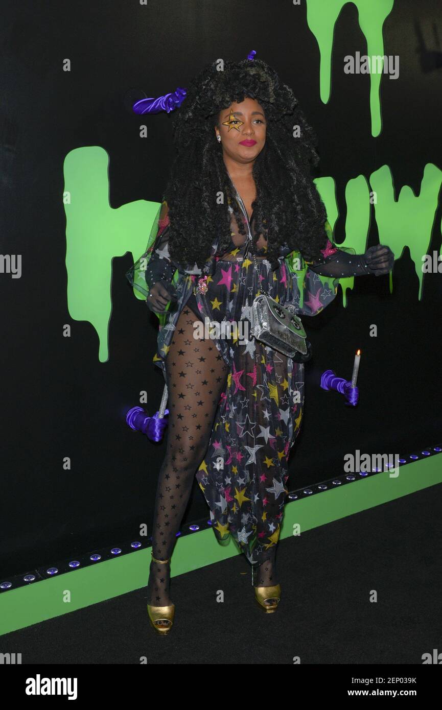 TK Wonder attends the Huluween Celebration at Town Stages in New York ...