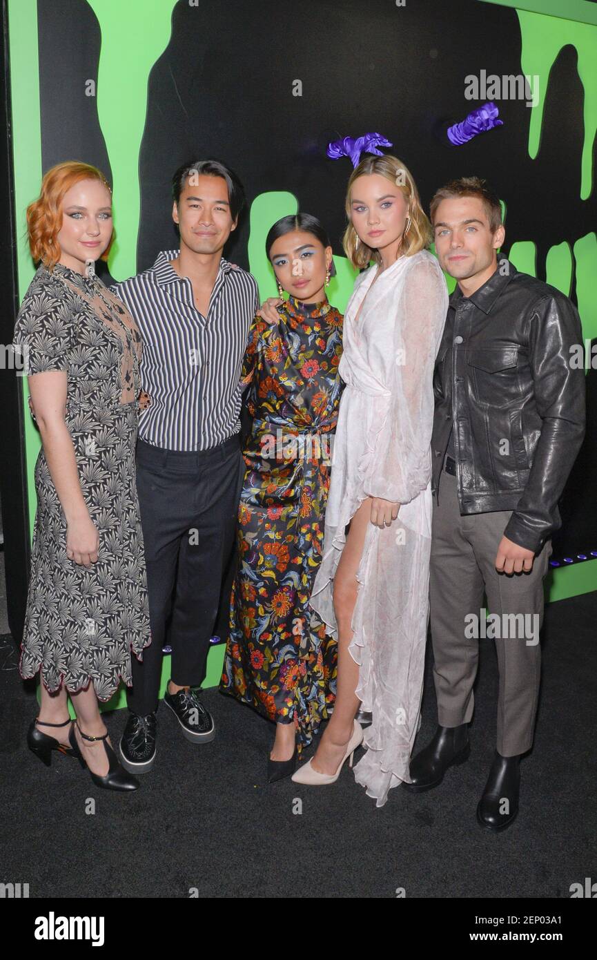 Jordan Rodrigues, Brianne Tju, Haley Ramm, Liana Liberato and Dylan ...