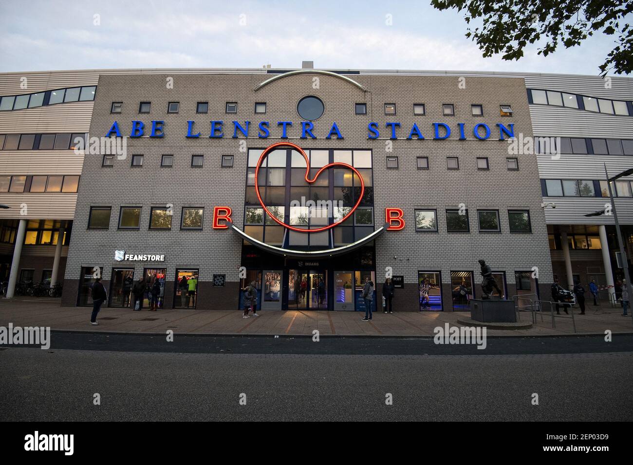 HEERENVEEN, 05-10-2019 Abe Lenstrastadium , Dutch Eredivisie Football ...